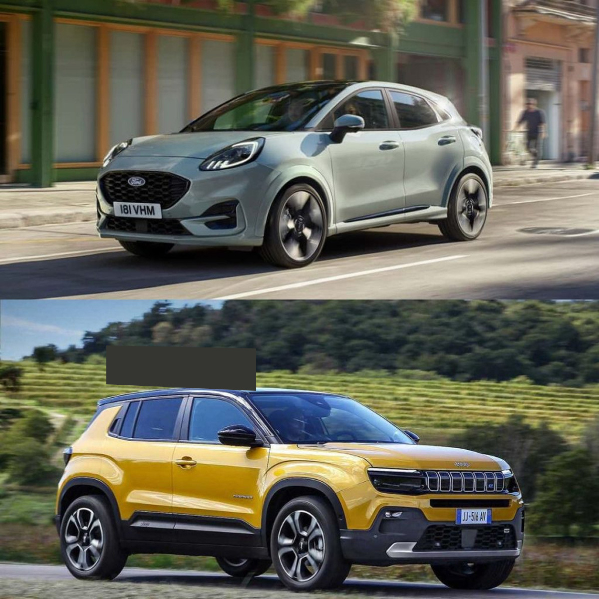 SUV Compatti a Confronto: Ford Puma contro Jeep Avenger
